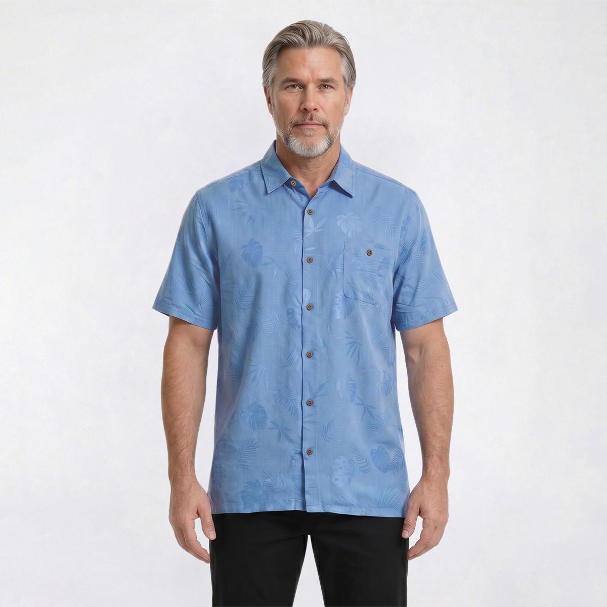 Click here for Mens Big & Tall Joe Marlin Solid Jacquard Button D... prices